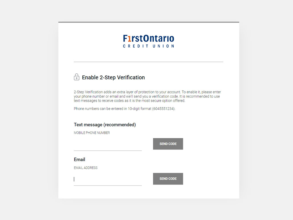 Online Enhancements | FirstOntario Credit Union